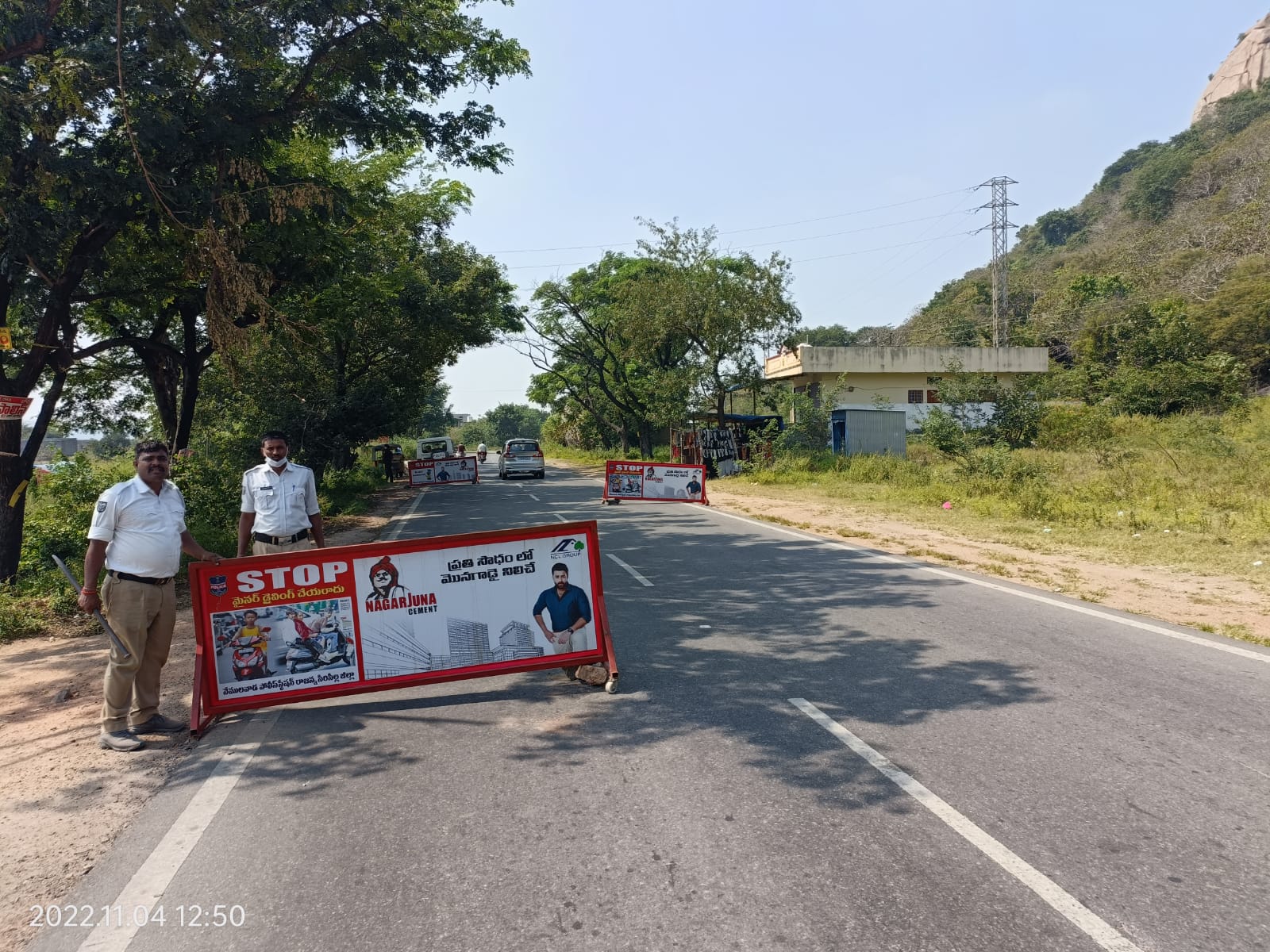 Radium Stickers avoids accidents- Rajannasircilla district - RAJANNA ...