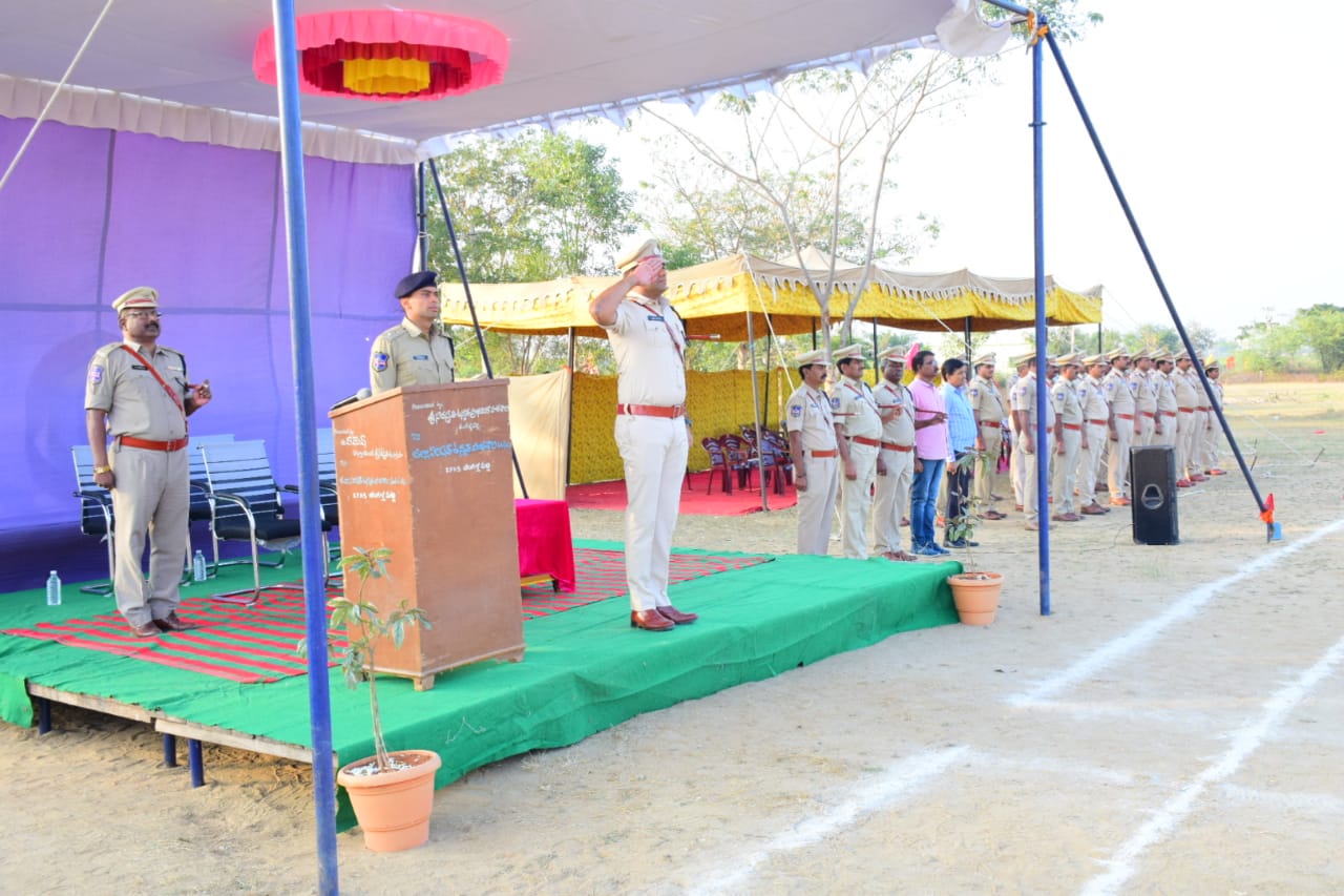 Officers and staff of Rajanna Sircilla District Police bid farewell to ...