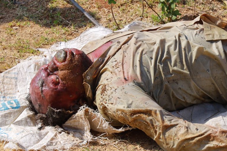 Unidentified body found in water canal - RAJANNA SIRCILLA DISTRICT